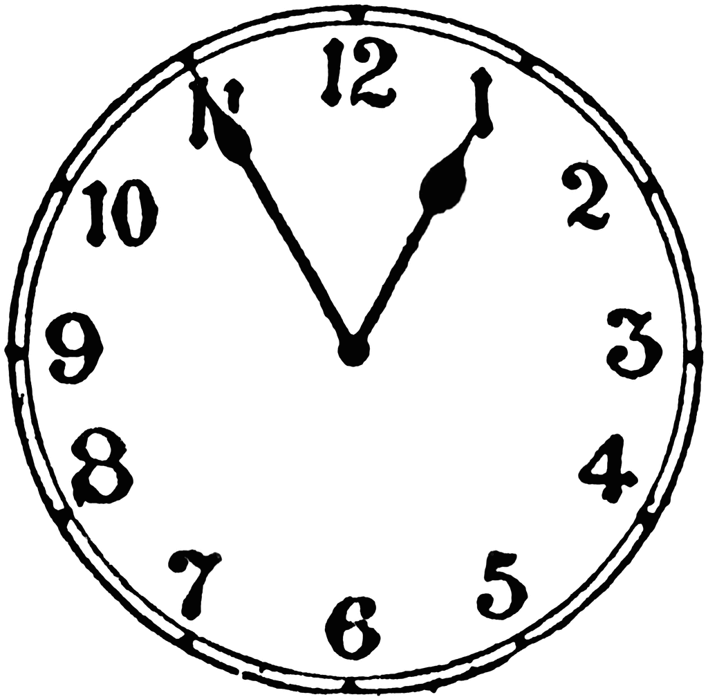 5 Minutes To 1 ClipArt ETC