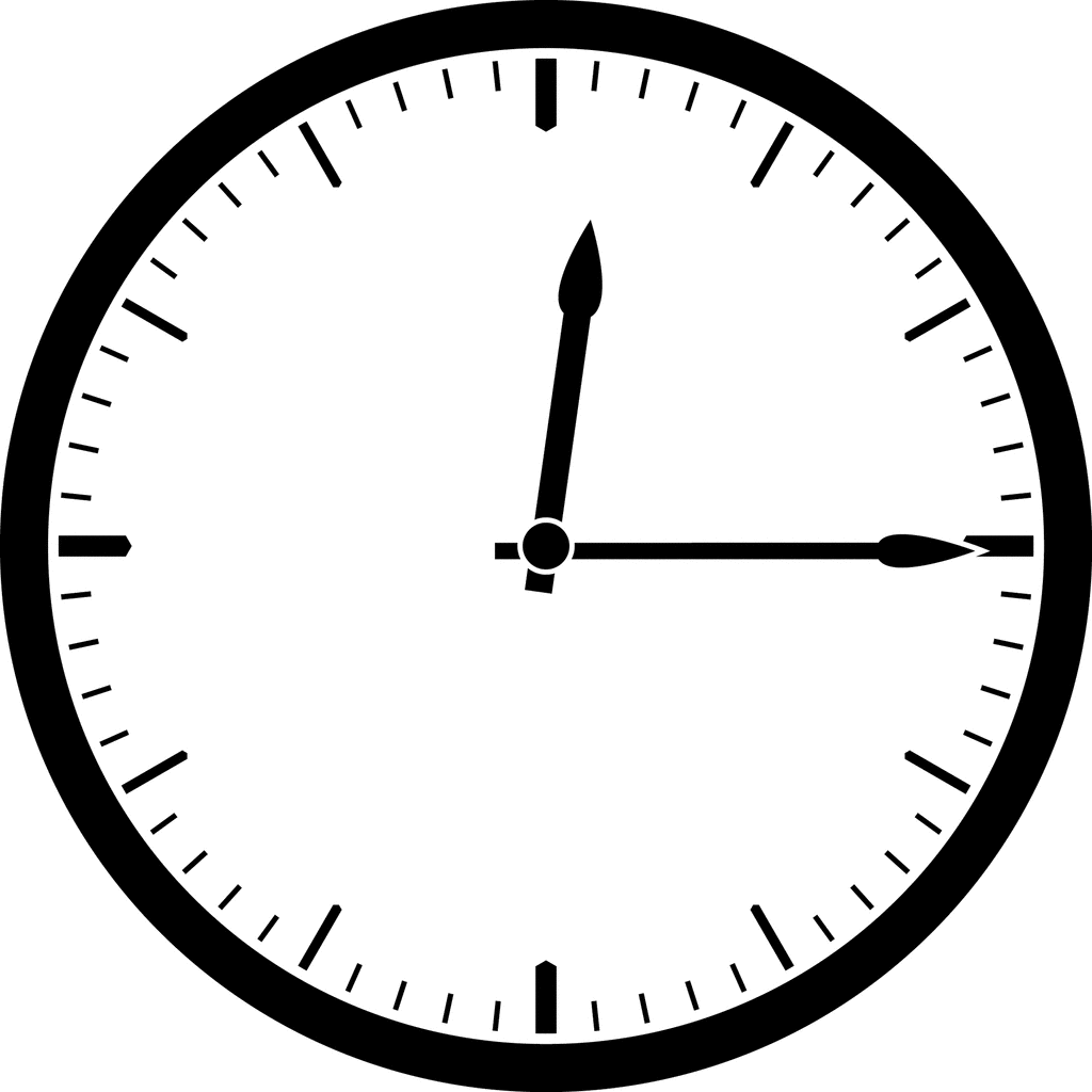 Clock 12 15 ClipArt ETC