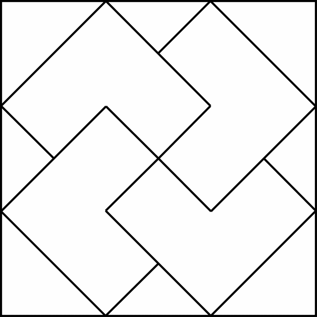 Geometric Block Pattern 29 ClipArt ETC