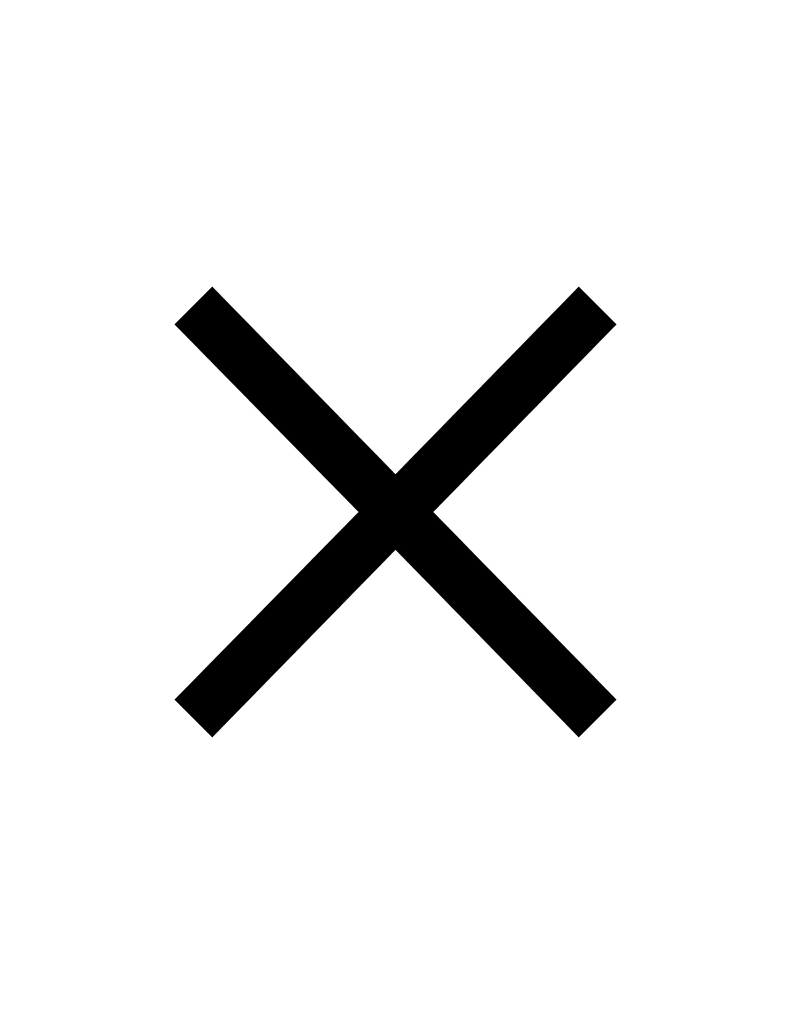 Flashcard Of A Math Symbol For Multiplication ClipArt ETC