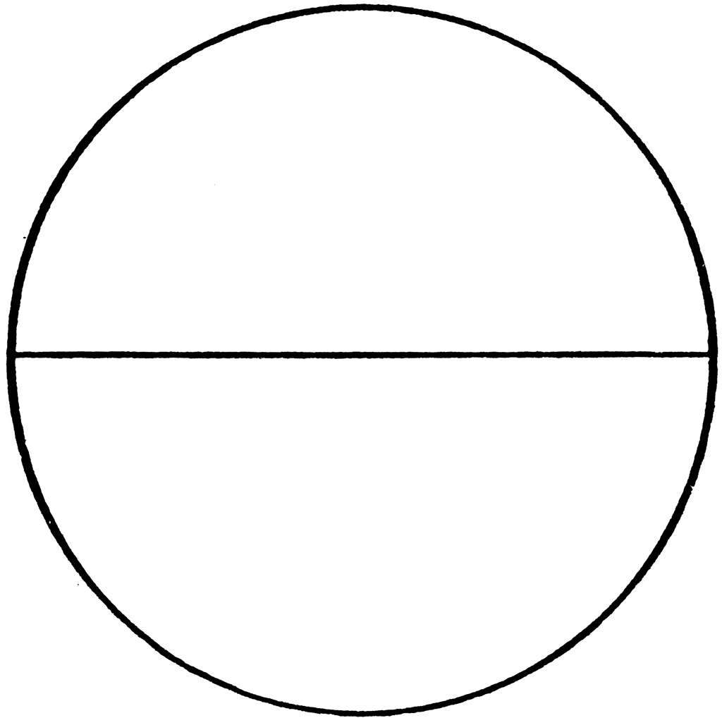Circle With Diameter ClipArt ETC