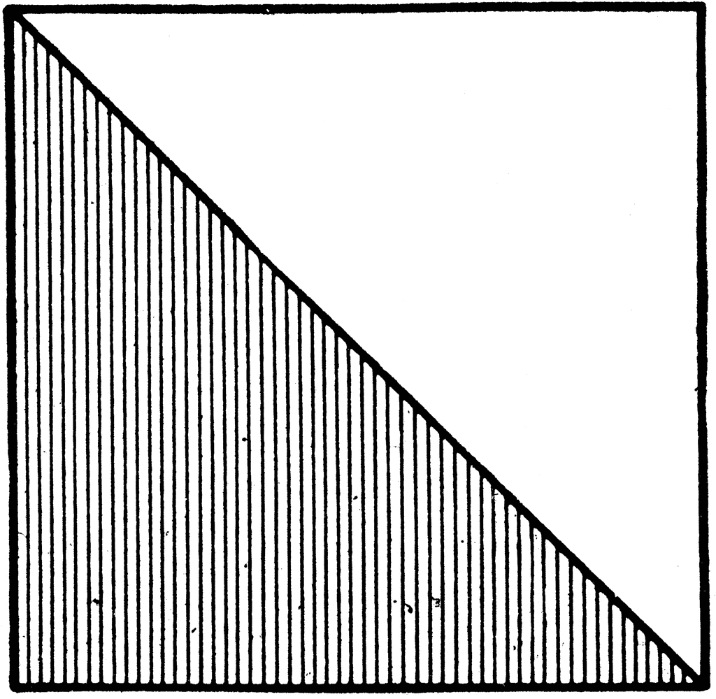 Square 1 2 Fraction ClipArt ETC