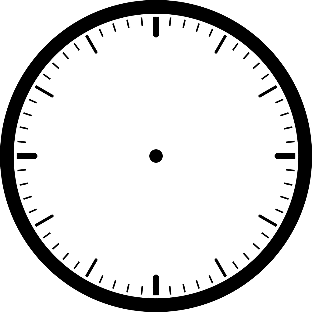 Blank Clock ClipArt ETC