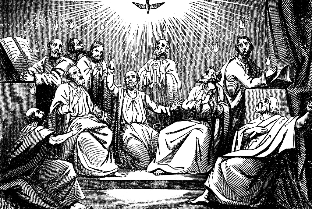 Descent Of The Holy Spirit On The Apostles ClipArt ETC