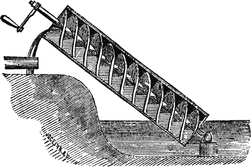 Archimedes Screw ClipArt ETC Archimedes Screw ClipArt ETC