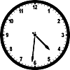Clock 4:31 Clipart