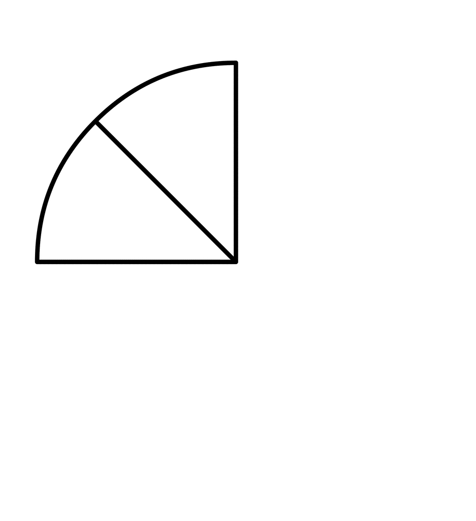 Two Eighths Of A Fraction Pie ClipArt ETC