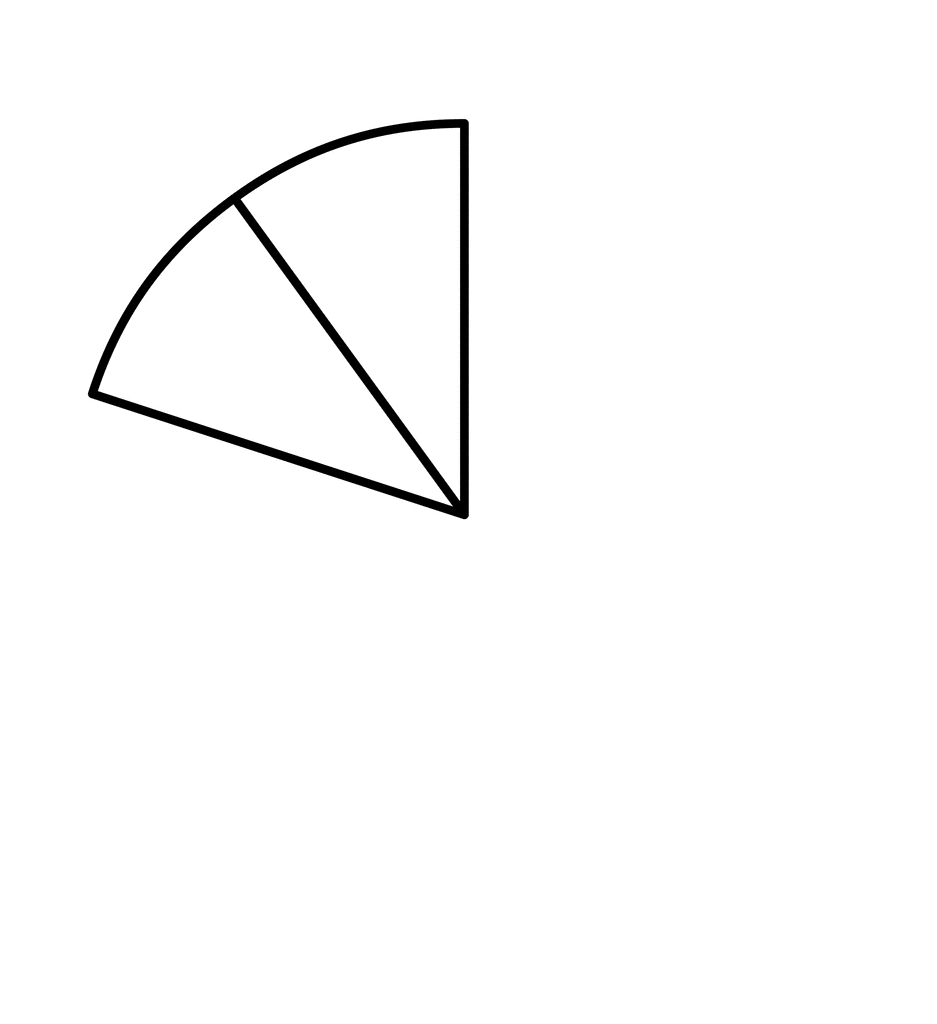 Two Tenths Of A Fraction Pie ClipArt ETC