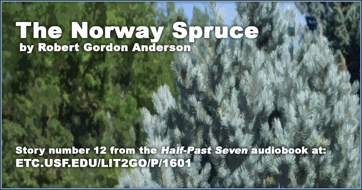 Story 12: "The Norway Spruce" | Half-Past Seven Stories | Robert Gordon ...