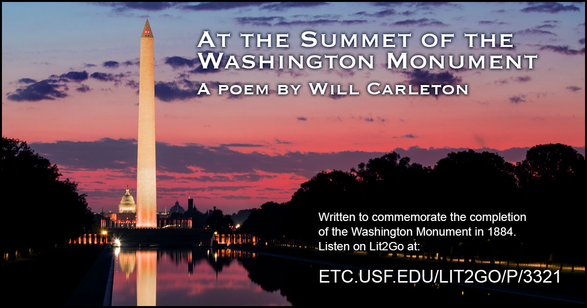 At the Summit of the Washington Monument | Selected American and ...