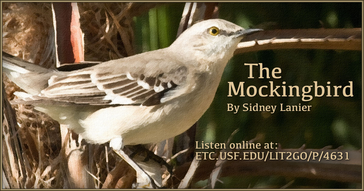 The Mockingbird | Florida: Essays and Poems | Sidney Lanier | Lit2Go ETC