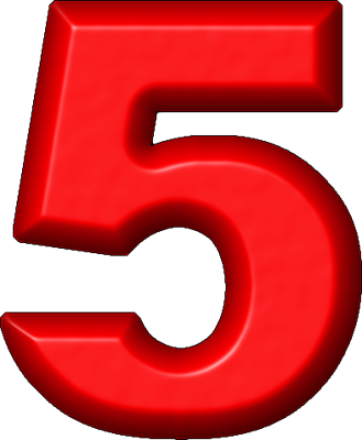 Red Number 5